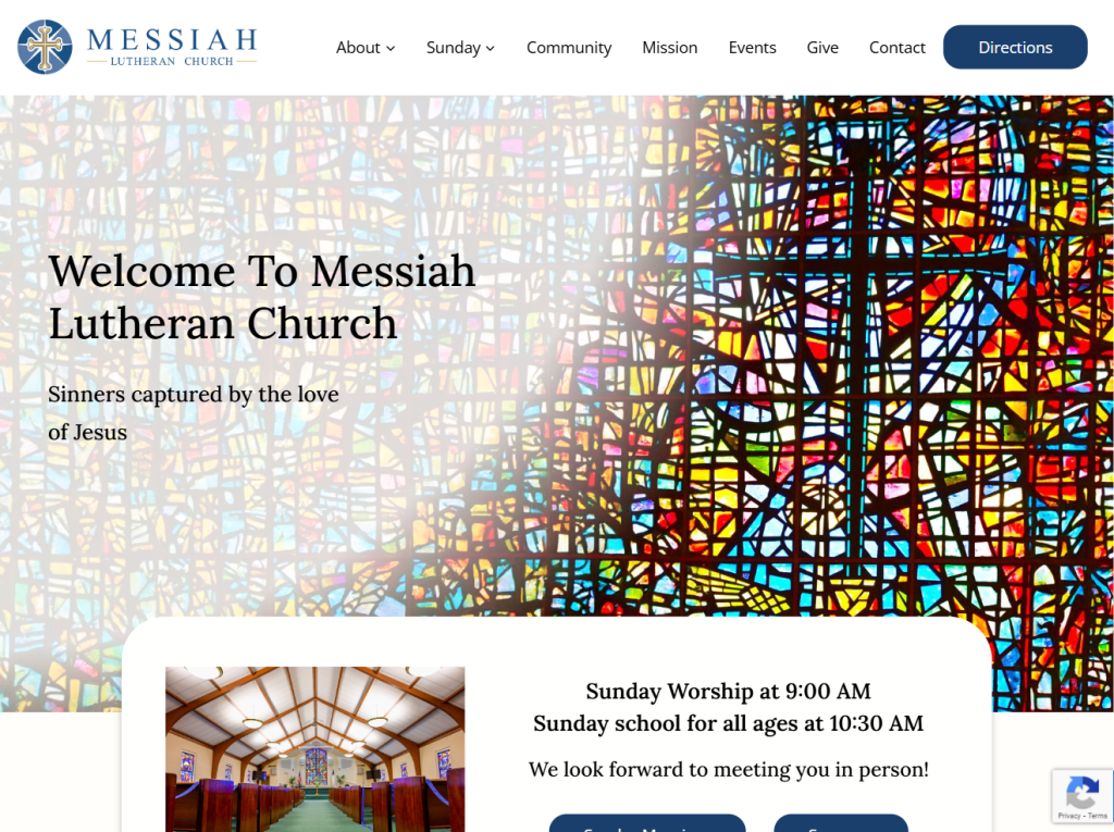 Messiah Lutheran Church - Five More Talents